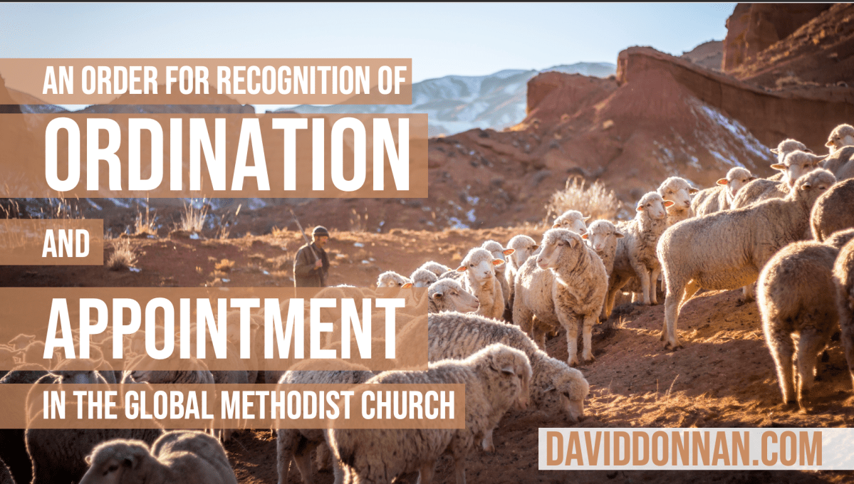 An Order for Recognition of Ordination and Celebration of an ...