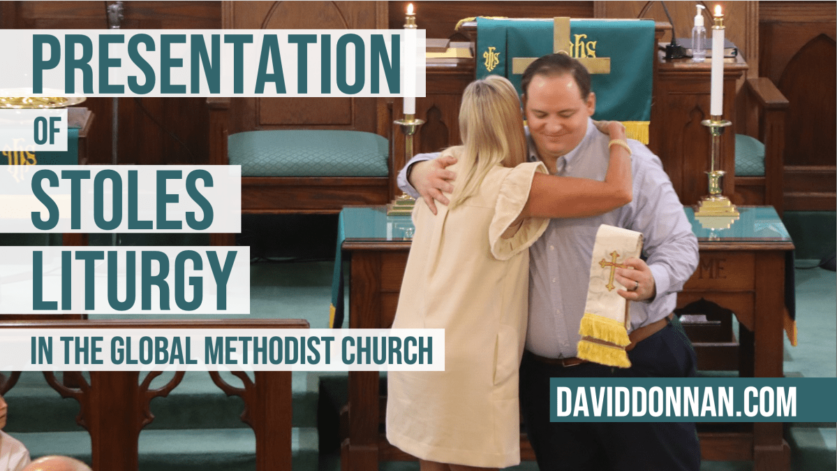 Presentation of Stoles Liturgy | David Donnan